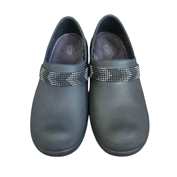 CROCS | Shoes | Crocs Womens Neria Pro Ii Embellished Clog Multiblack ...